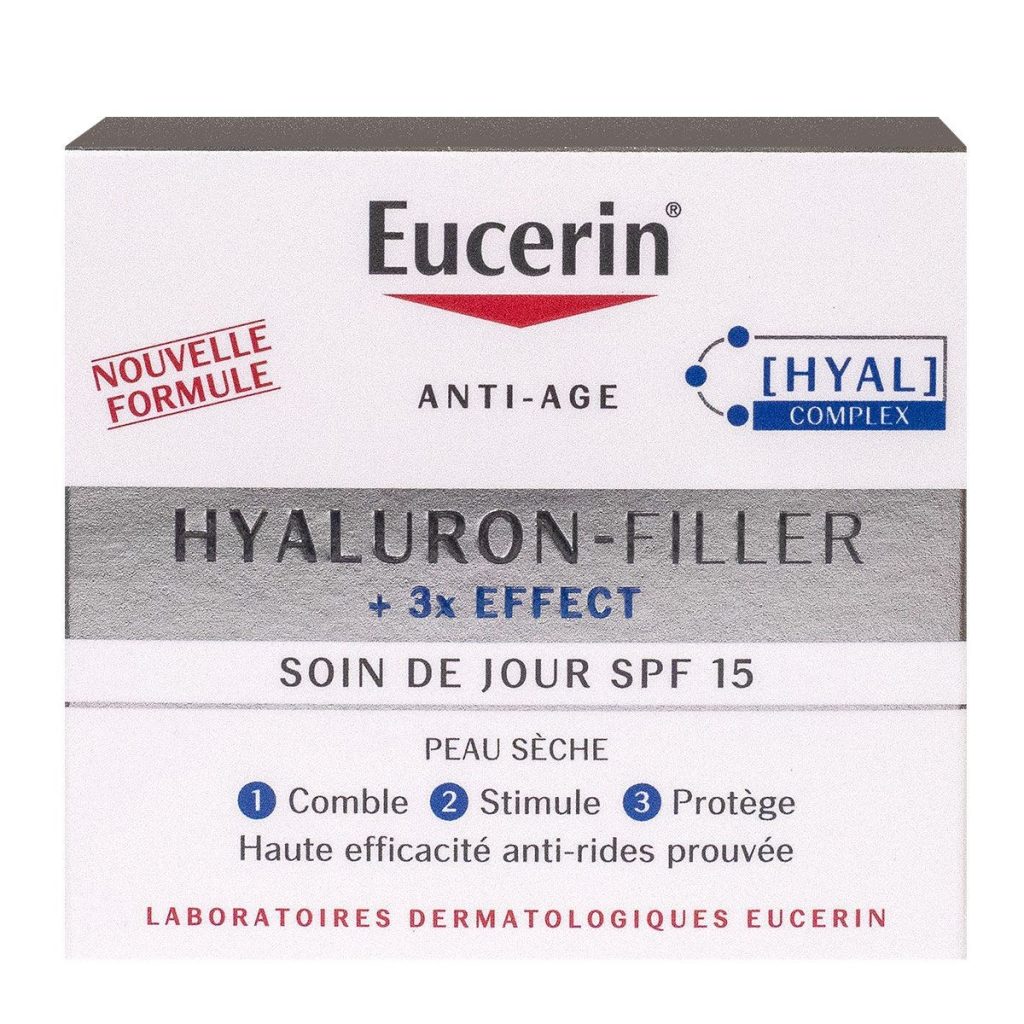 Eucerin Hyaluron-Filler 3X Effect soin de jour SPF15, 50ml