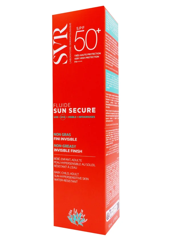 SVR fluide Sun Secure SPF 50+, 50 ml
